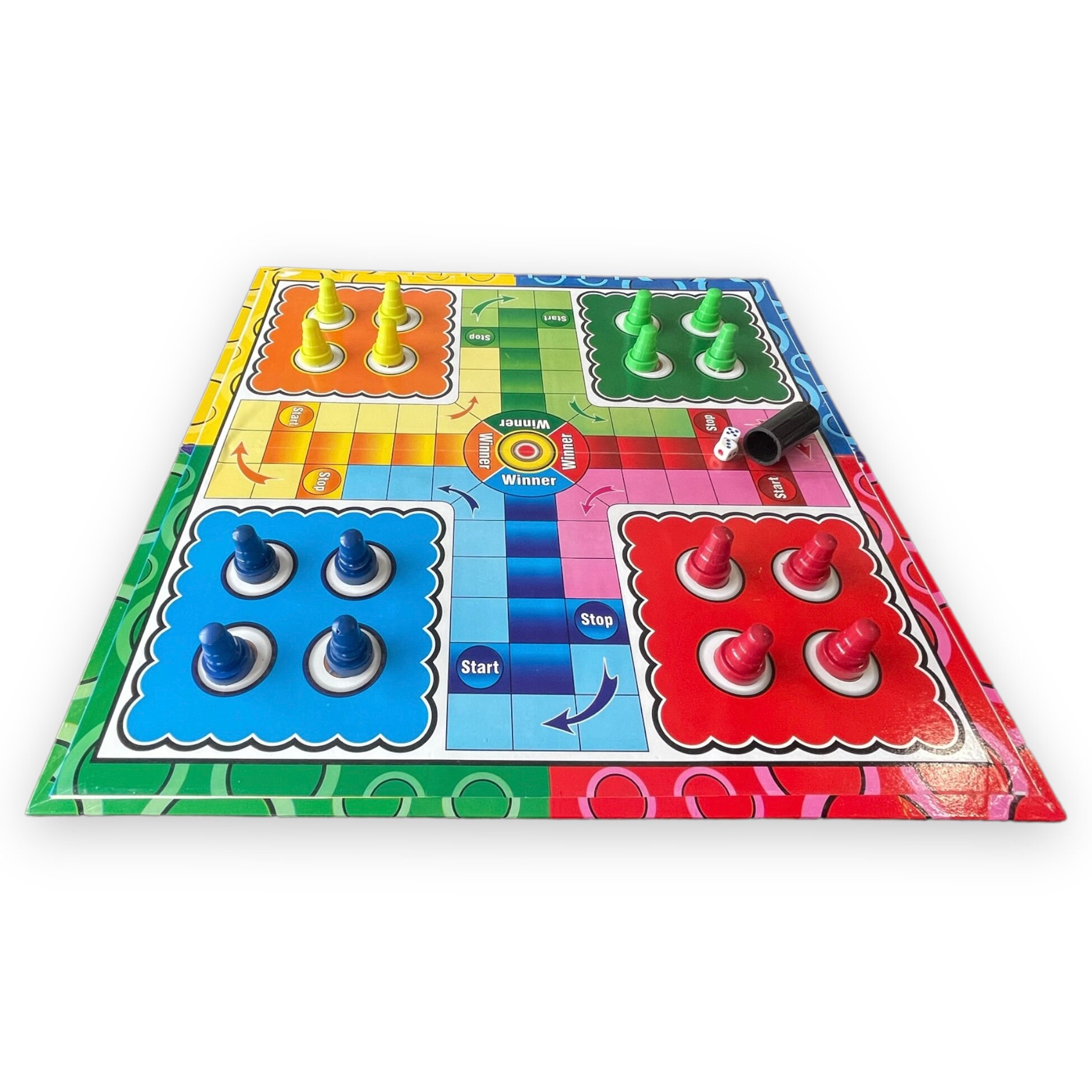 African Ludo Game With Playing Pieces / Pakistani Ludo Game - Etsy Canada