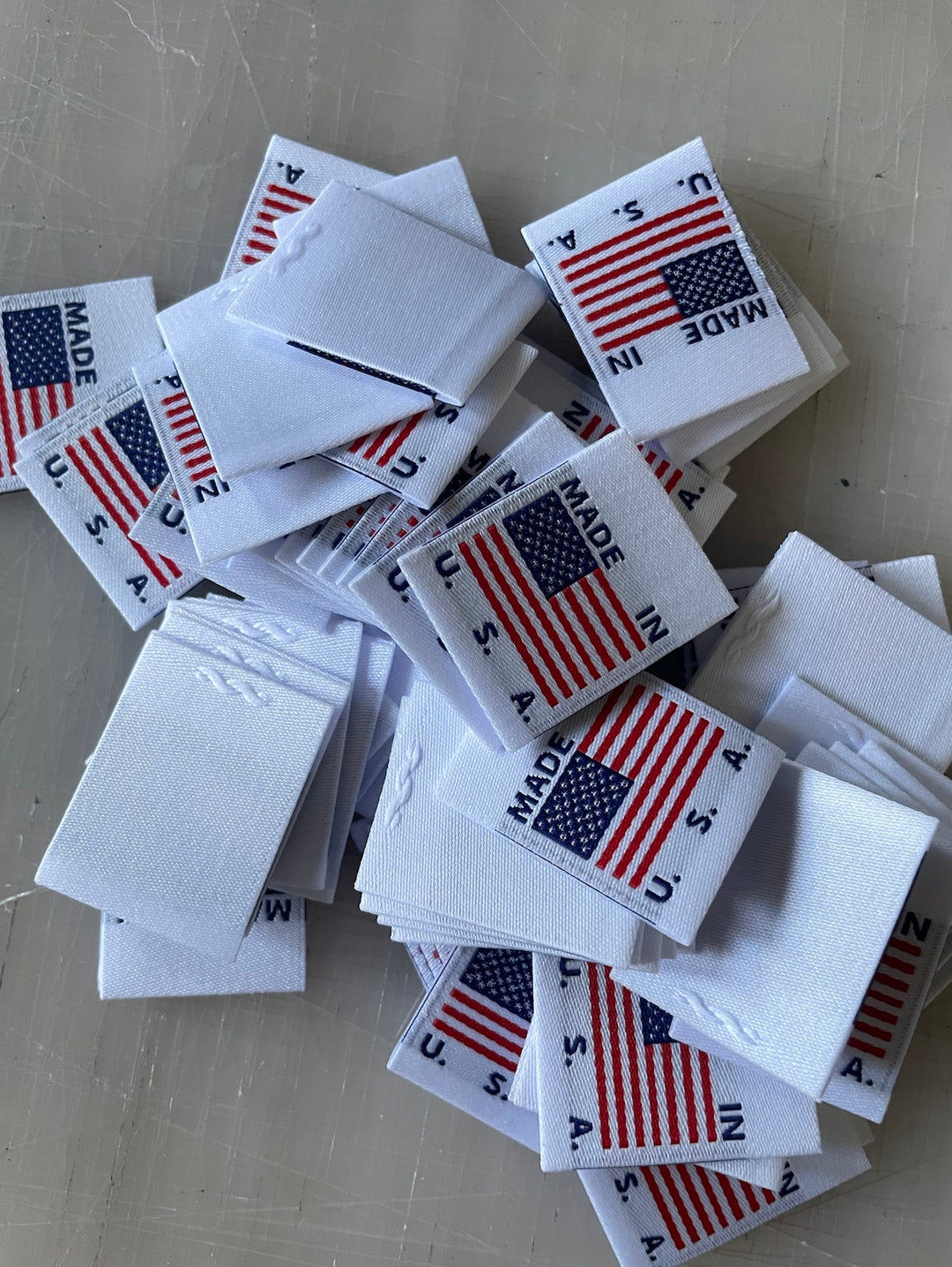 Made in USA Care Labels - Etsy