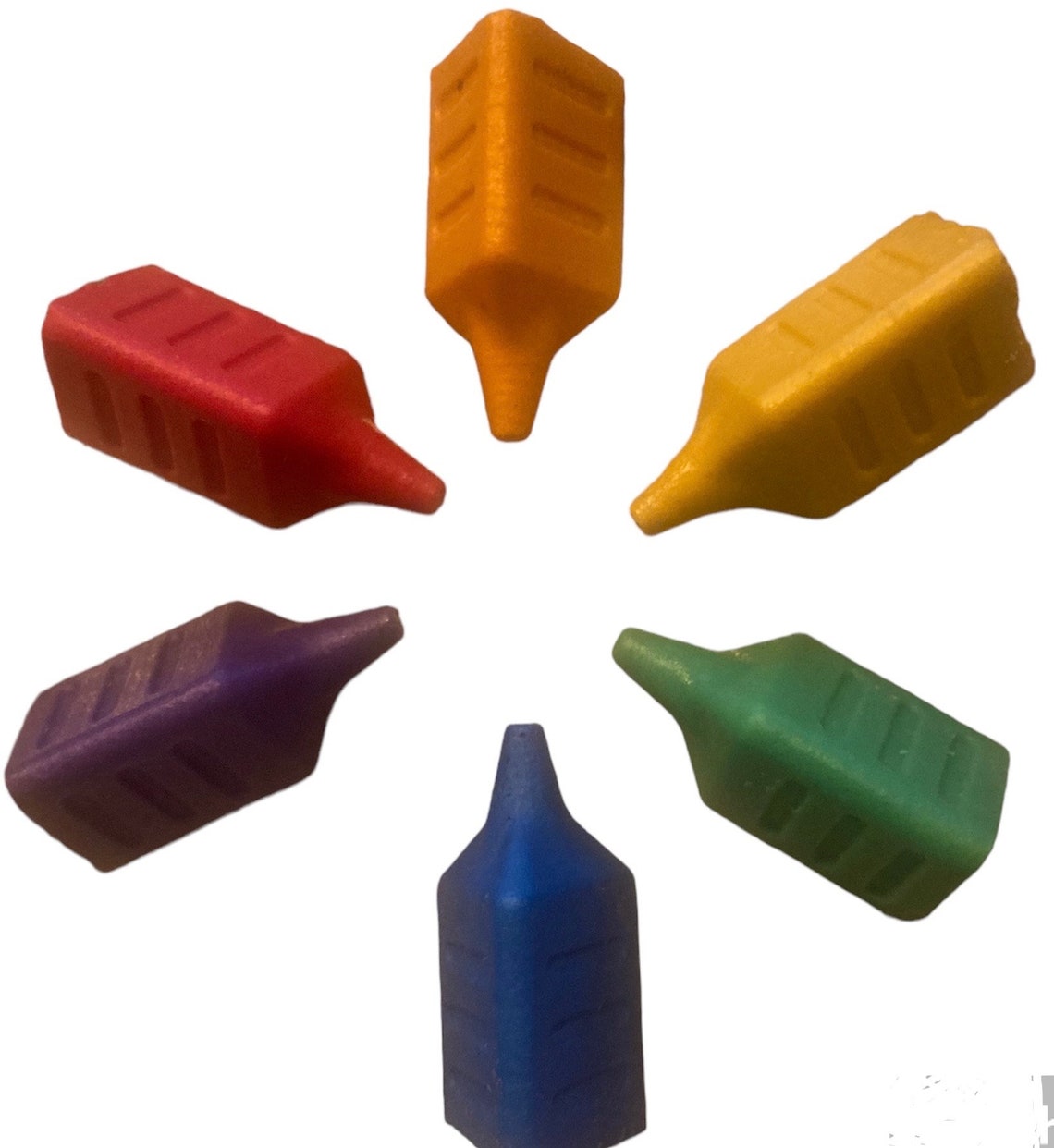 100% Organic, 1" Triangle Crayons With Non-slip Ridges. the Perfect ...