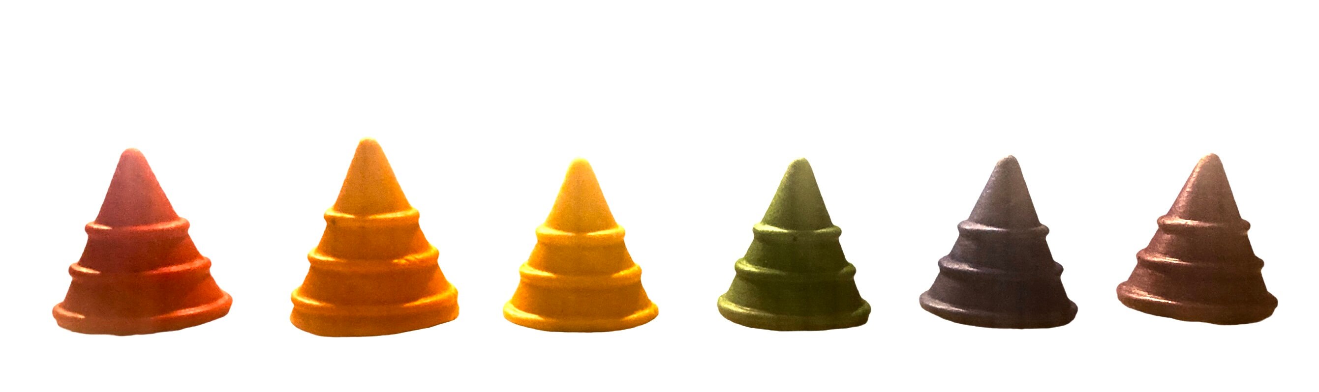 100% Organic, Traffic Cone Crayons With Non-slip Ridges. the Perfect ...