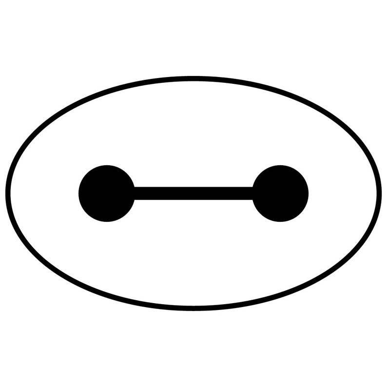 Baymax SVG, Baymax Downloadable File, Big Hero Six SVG - Etsy