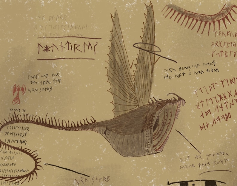 HTTYD, Printable Artwork, the Dragon Book, Page From the Dragon Book ...