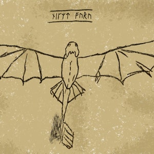 Hiccup's Sketch of Toothless, How to Train Your Dragon Printable ...