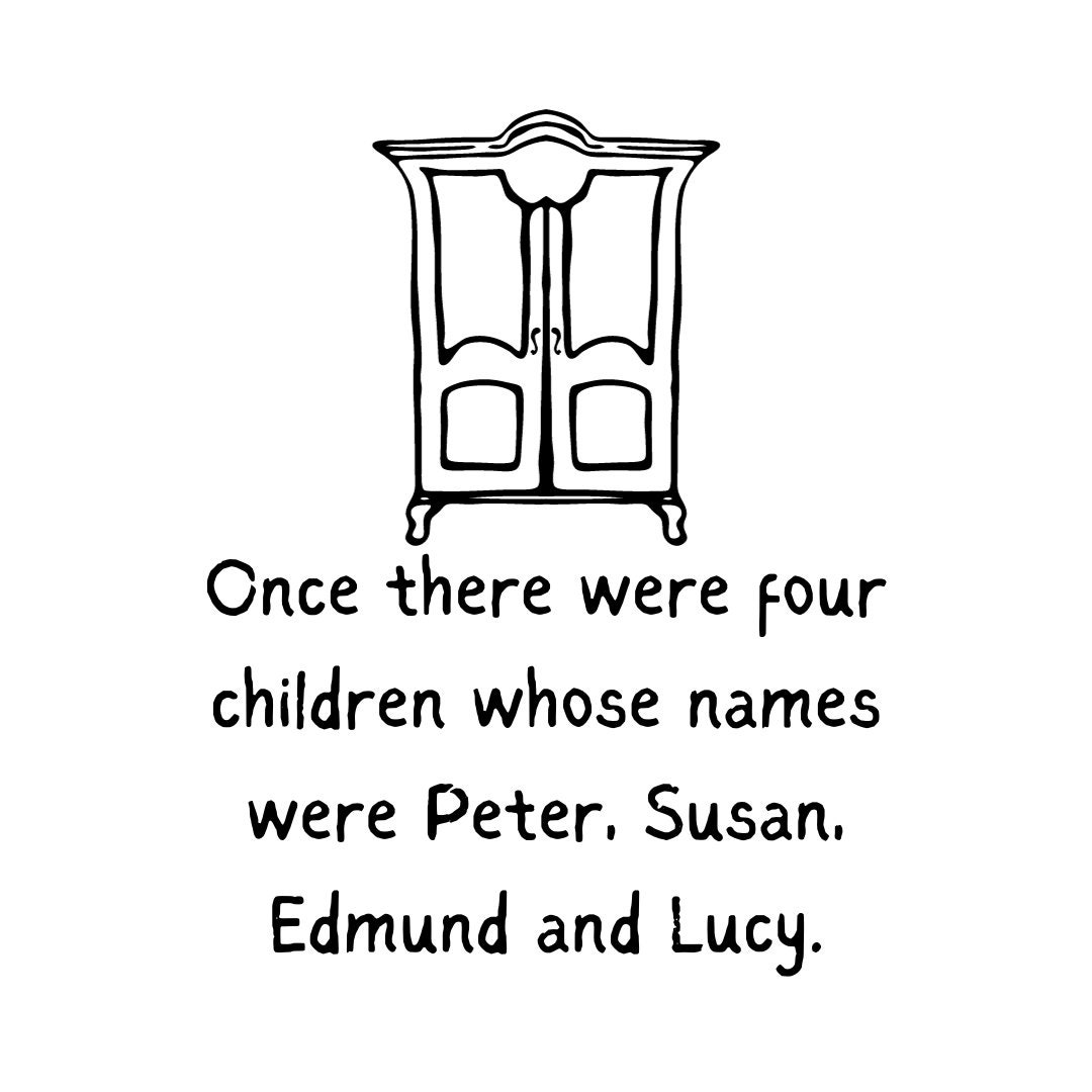 Narnia SVG, Narnia Quote, Wardrobe Quote Downloadable File, Narnia ...
