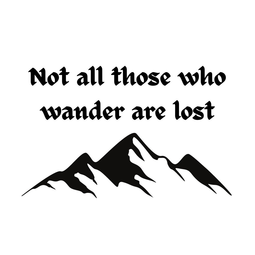 Lord of the Rings SVG, LOTR Quote, Quote Downloadable File, LOTR ...