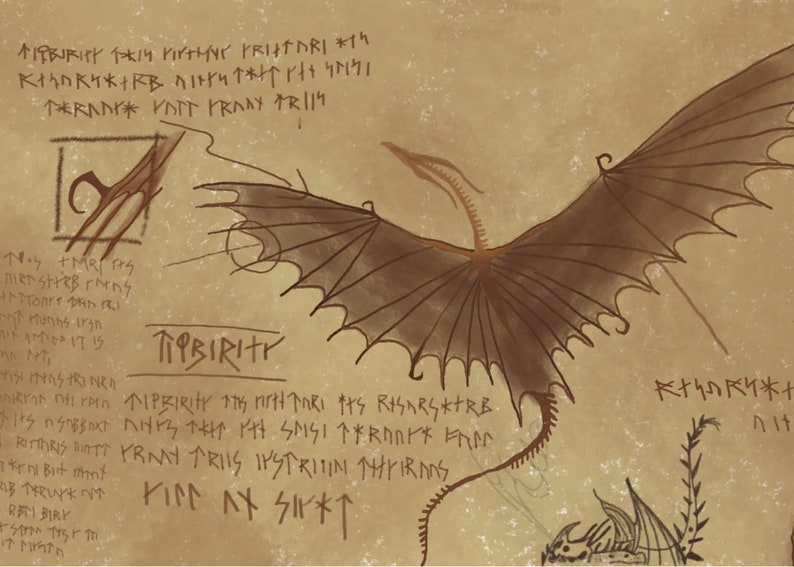 How to Train Your Dragon Printable HTTYD Artwork the Dragon - Etsy Canada