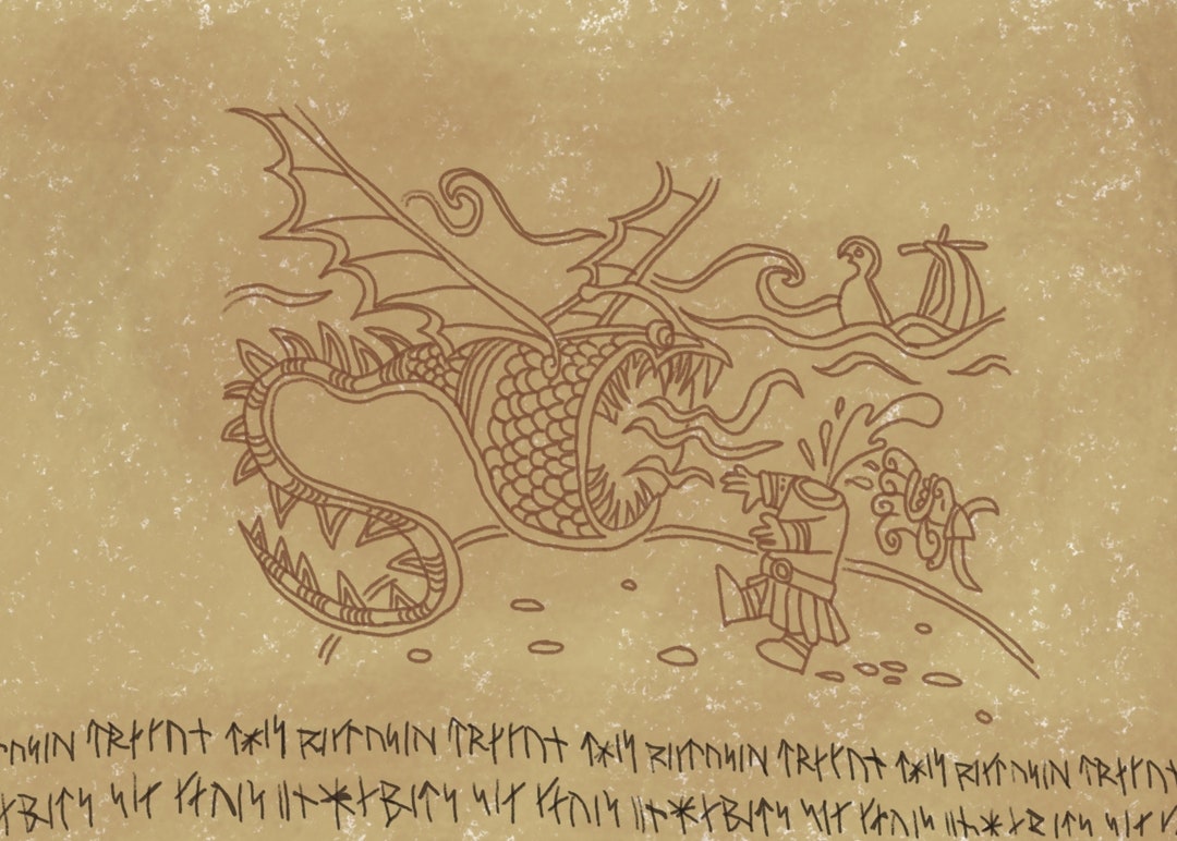 How to Train Your Dragon, Printable Artwork, the Dragon Book, Page From ...