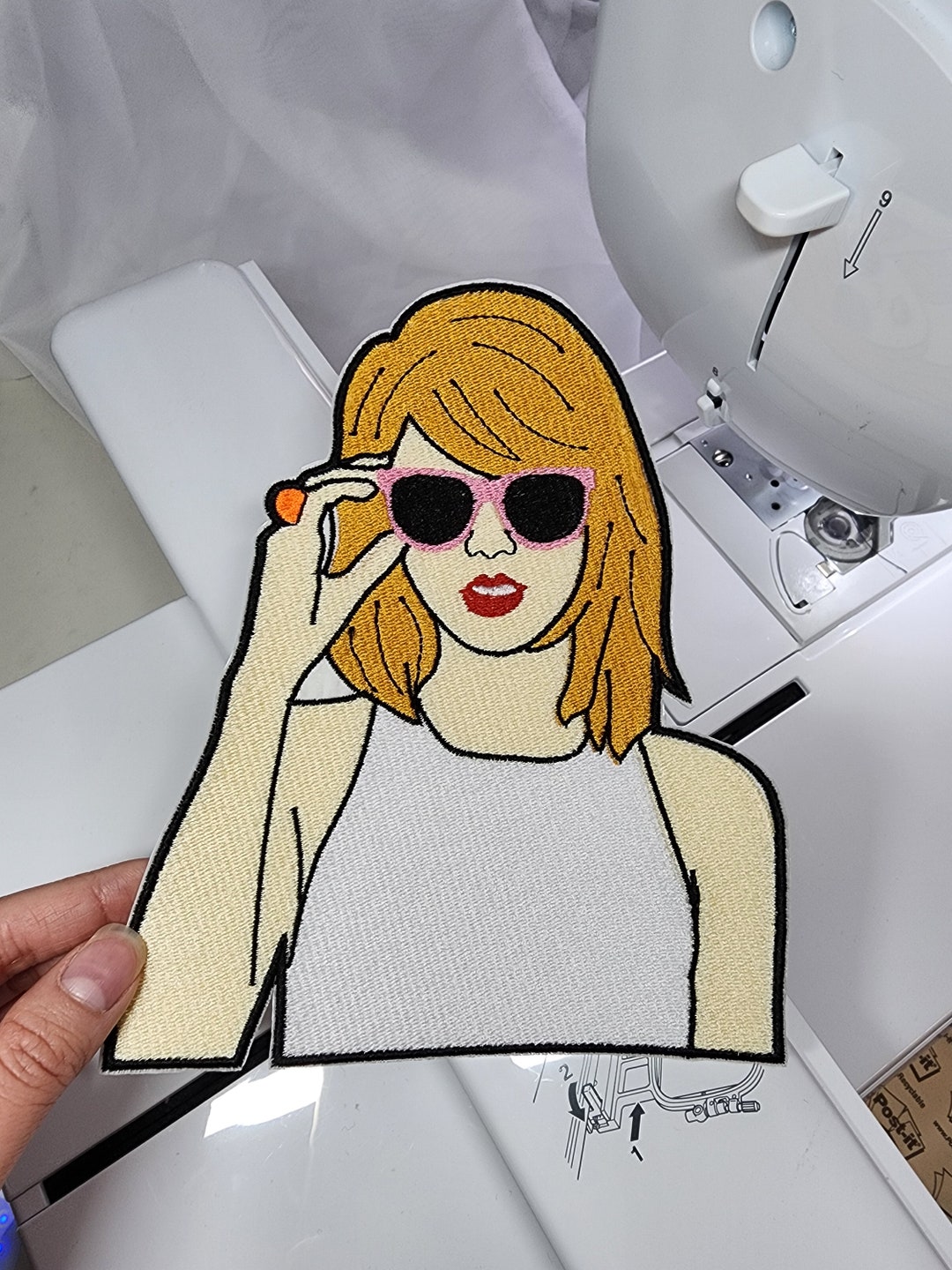 Taylor Swift Embroidery Patch, Iron on Patch - Etsy Australia