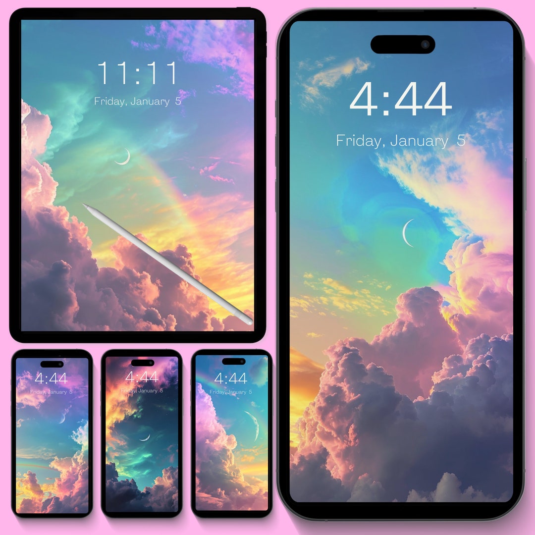 Rainbow Dream iPhone Wallpaper | Phone Wallpaper | Aesthetic iPad ...
