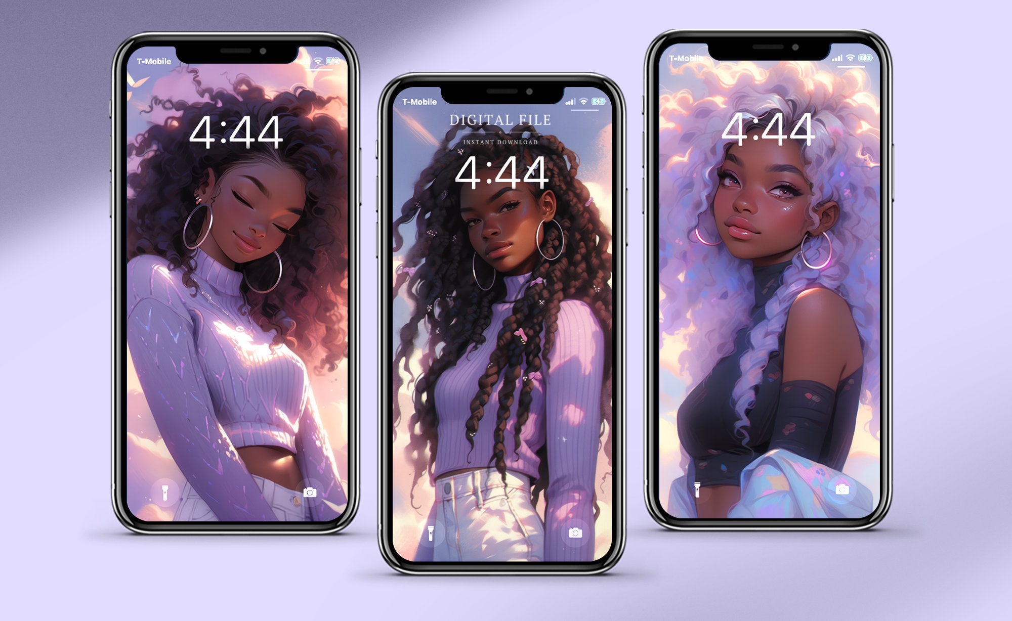 Princess Asha iPhone Wallpaper | Phone Wallpaper | Purple Wallpaper ...