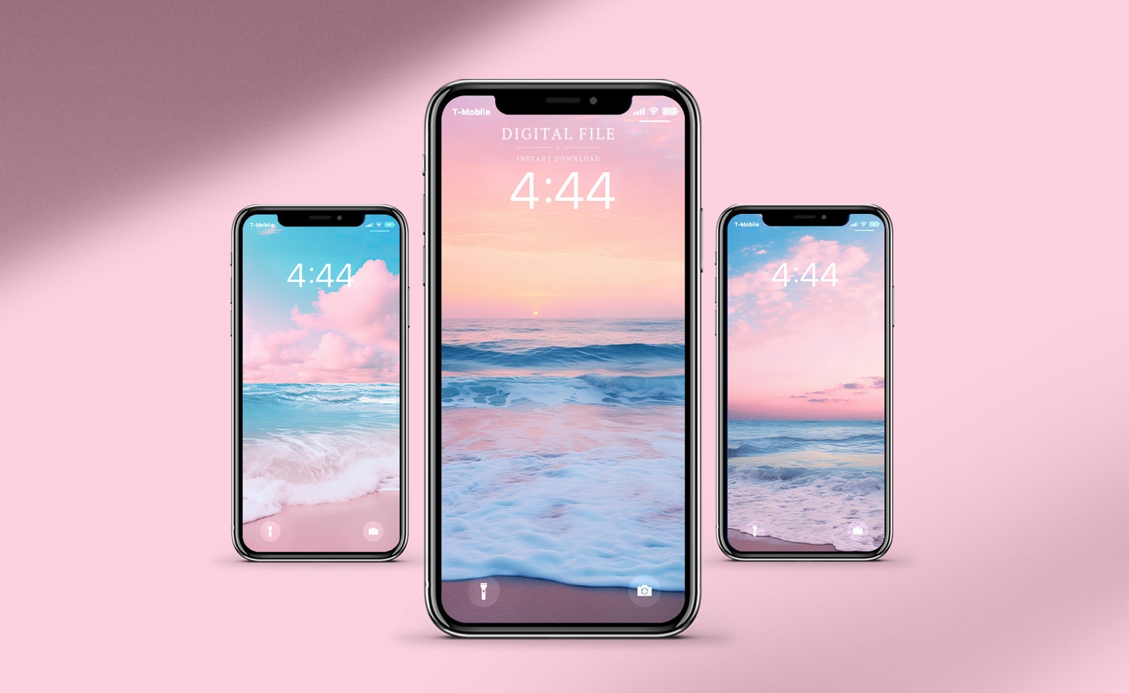 Beach Water Wallpaper | Aesthetic iPhone Wallpaper | Pastel iPad ...