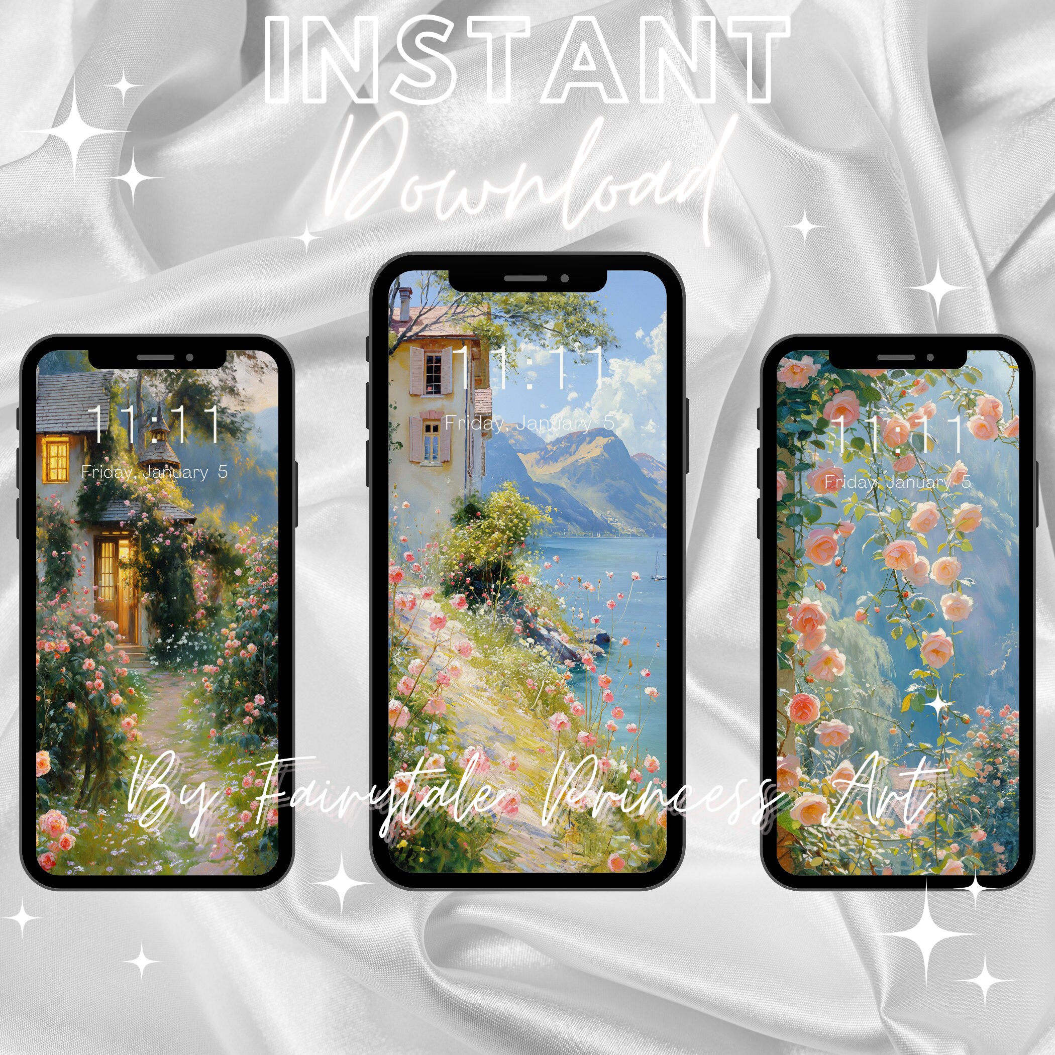 Cottagecore Wallpaper Impressionist Wallpaper Gamer Desktop Aesthetic ...