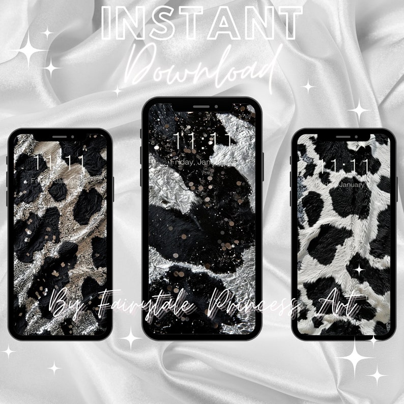 Cow Print iPhone Wallpaper | Phone Wallpaper | Aesthetic iPad Wallpaper ...