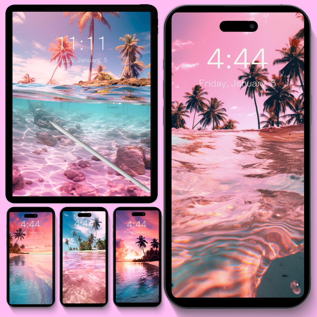 Tropical Waters Wallpaper | Aesthetic iPhone Wallpaper Beach Phone ...