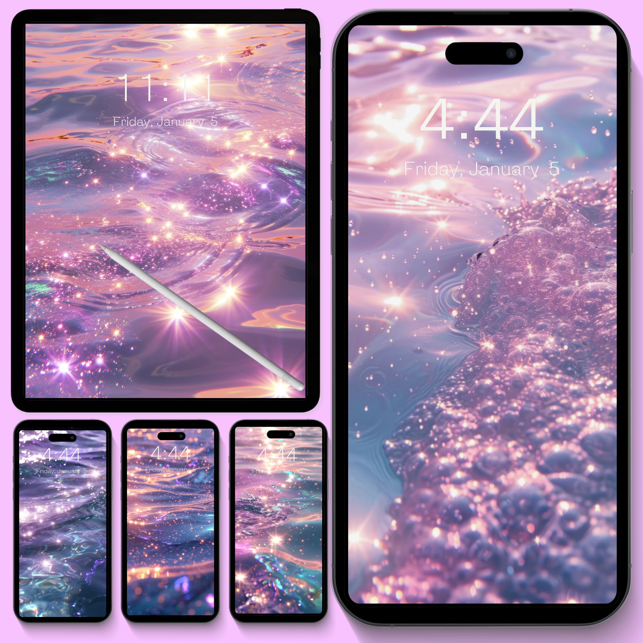 Lavender Water Wallpaper | Aesthetic iPhone Lockscreen | Beach ...