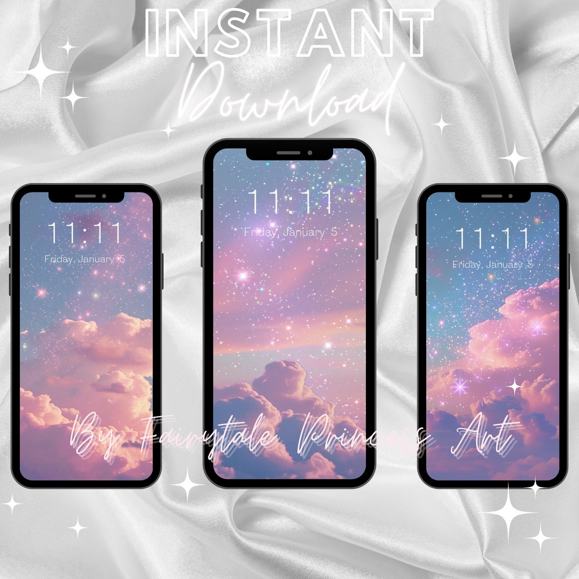 Stardust Cloud iPhone Wallpaper | Phone Wallpaper | Aesthetic iPad ...