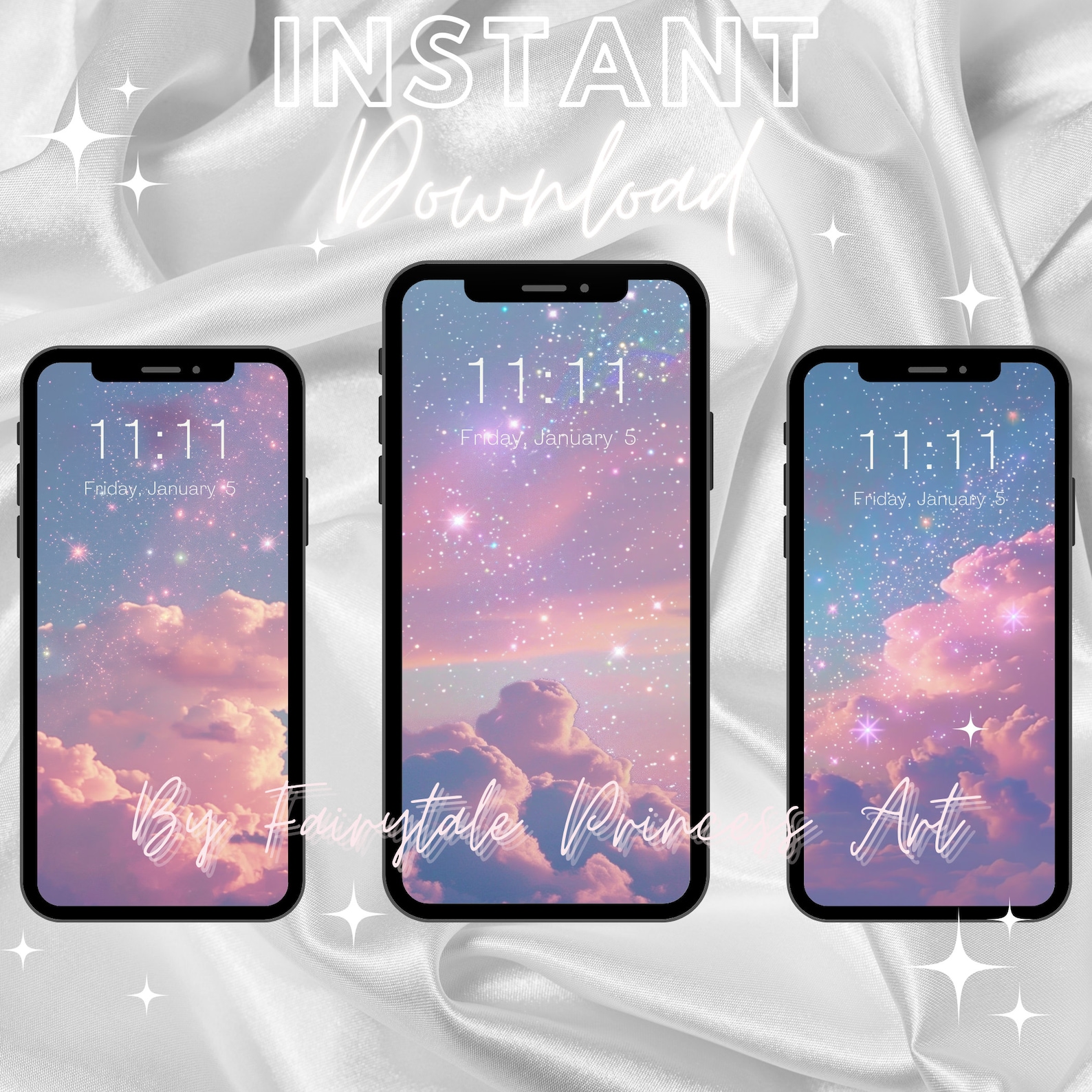 Stardust Cloud iPhone Wallpaper | Phone Wallpaper | Aesthetic iPad ...