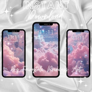 Pastel Clouds iPhone Wallpaper | Phone Lockscreen | Aesthetic iPad ...