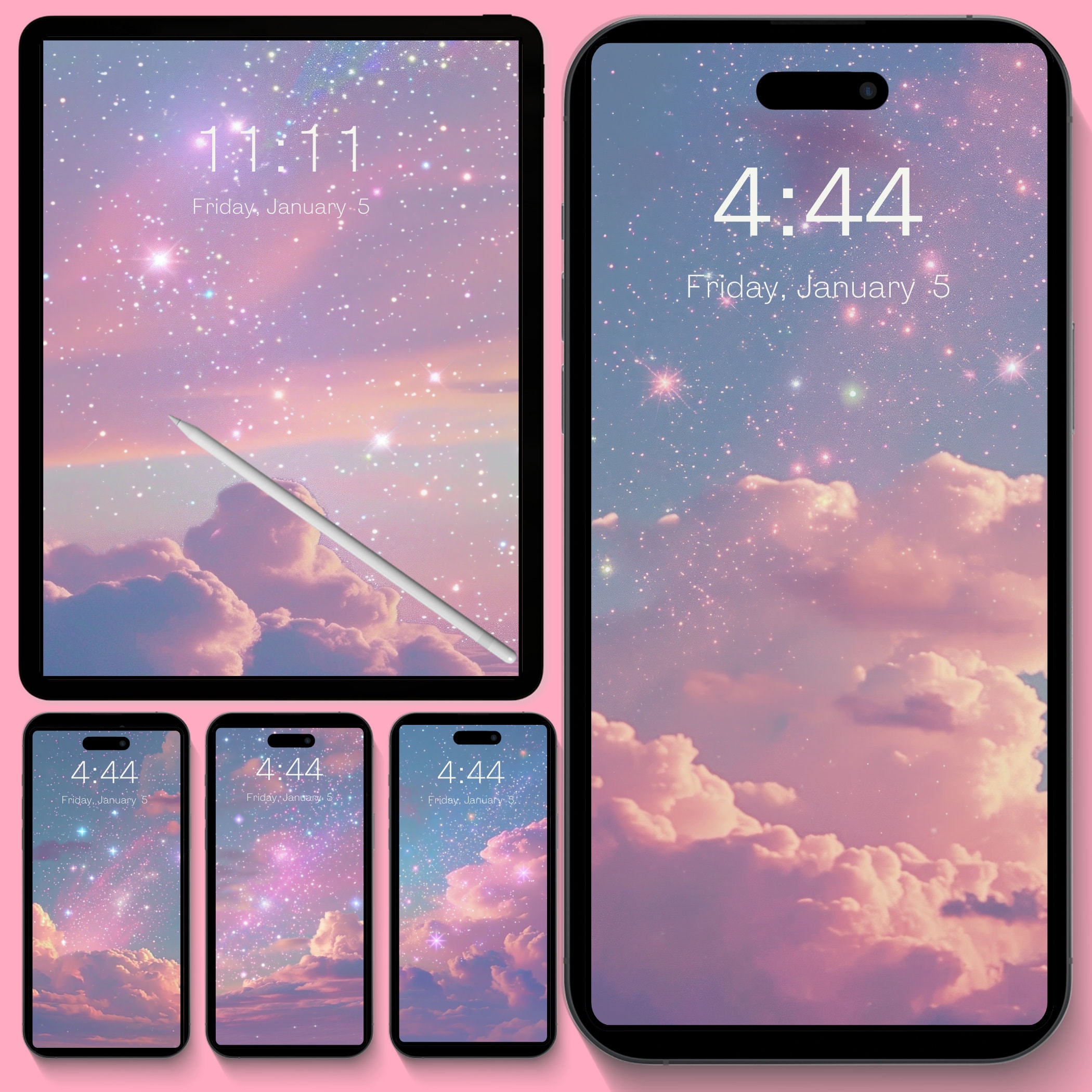 Stardust Cloud iPhone Wallpaper | Phone Wallpaper | Aesthetic iPad ...