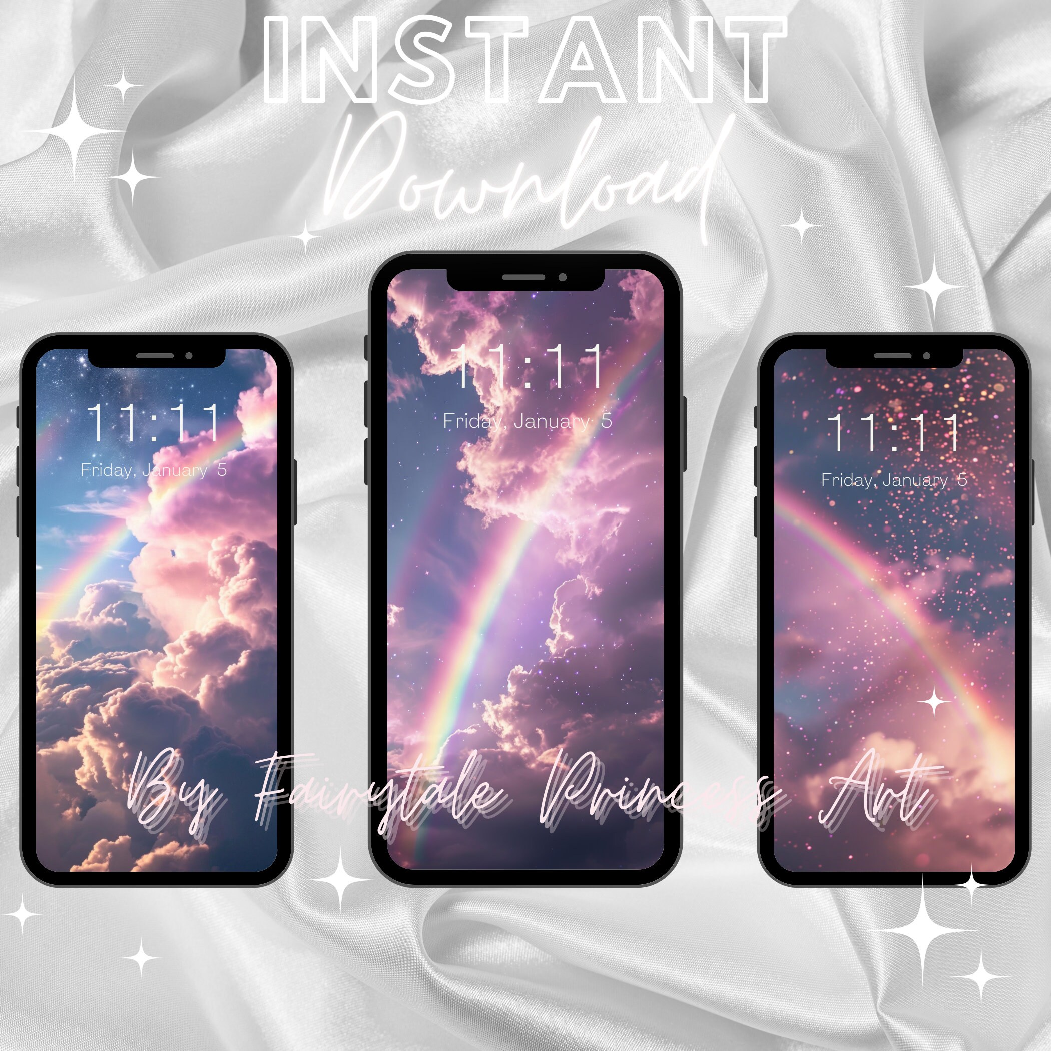 Heavenly Clouds iPhone Wallpaper | Phone Wallpaper | Aesthetic iPad ...