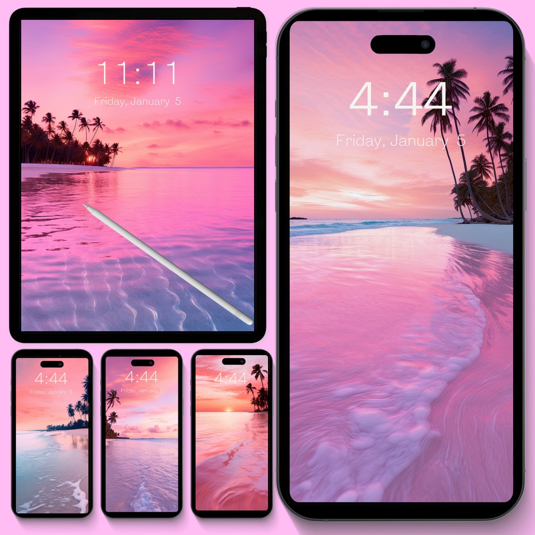 Tropical Waters Wallpaper | Aesthetic iPhone Wallpaper | Pastel iPad ...