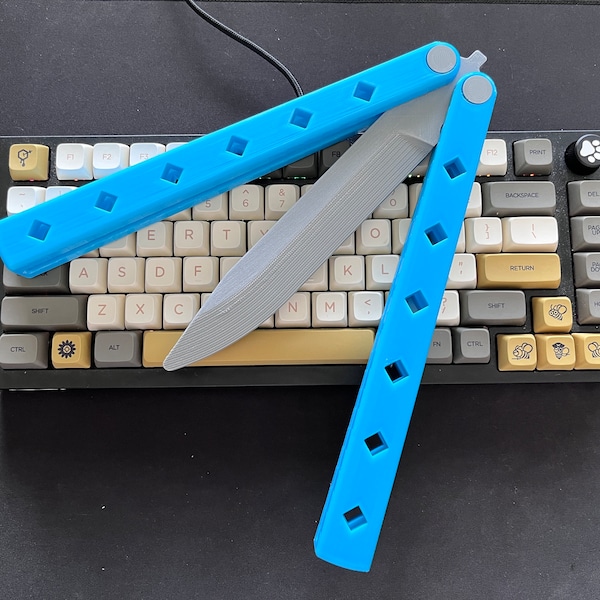 Balisong Trainer 3d Printed - Etsy