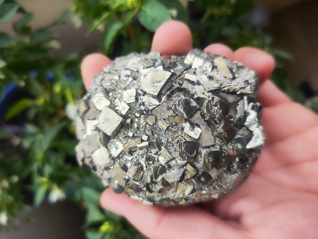 Disco Ball Pyrite Sphere Specimen From Hakkari, Turkey - Etsy