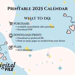 Rainbow 2025 Printable Calendar Monday Start Sunday Start Beautiful ...