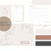 2023 Printable Floral Calendar - Etsy