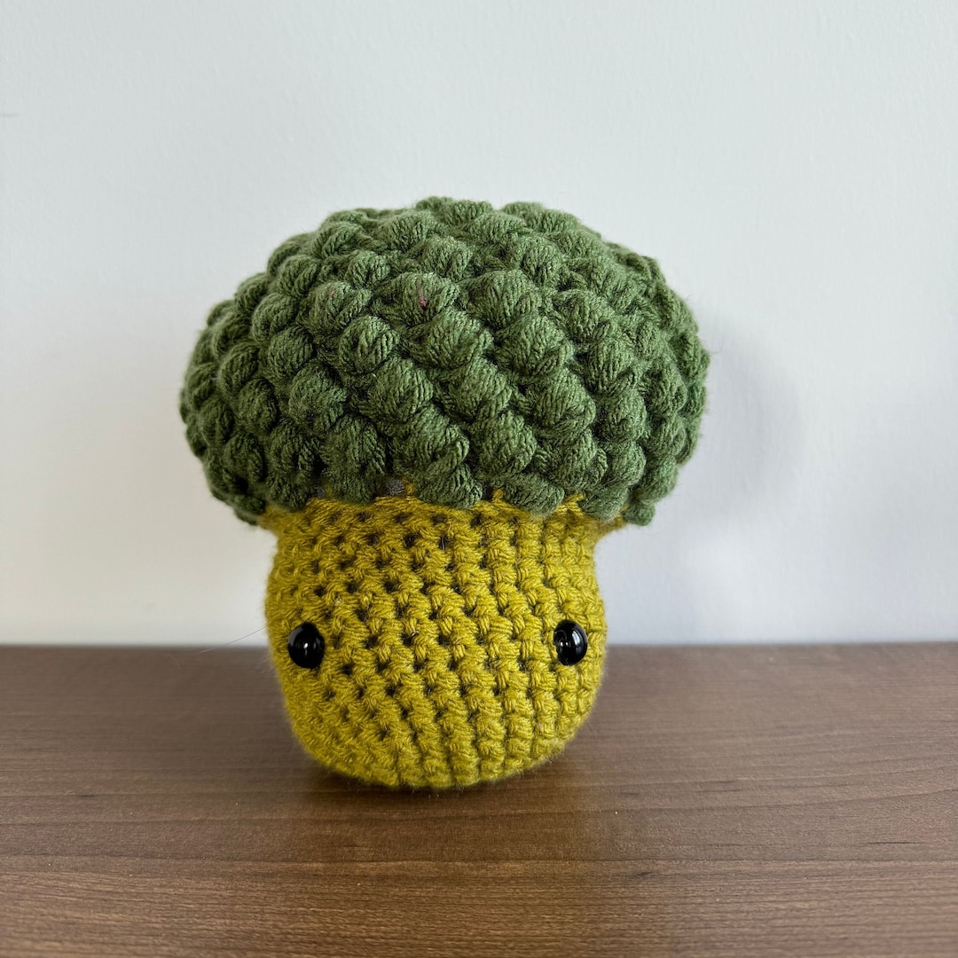 Crochet Broccoli Plush - Etsy