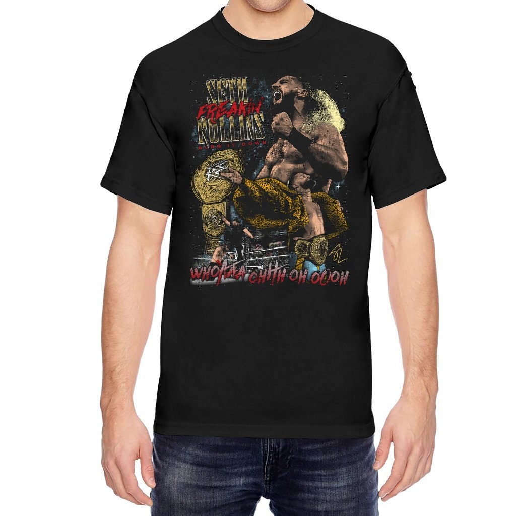 Seth Rollins Vintage Shirt, Seth Freakin' Rollins Vintage Wrestling ...