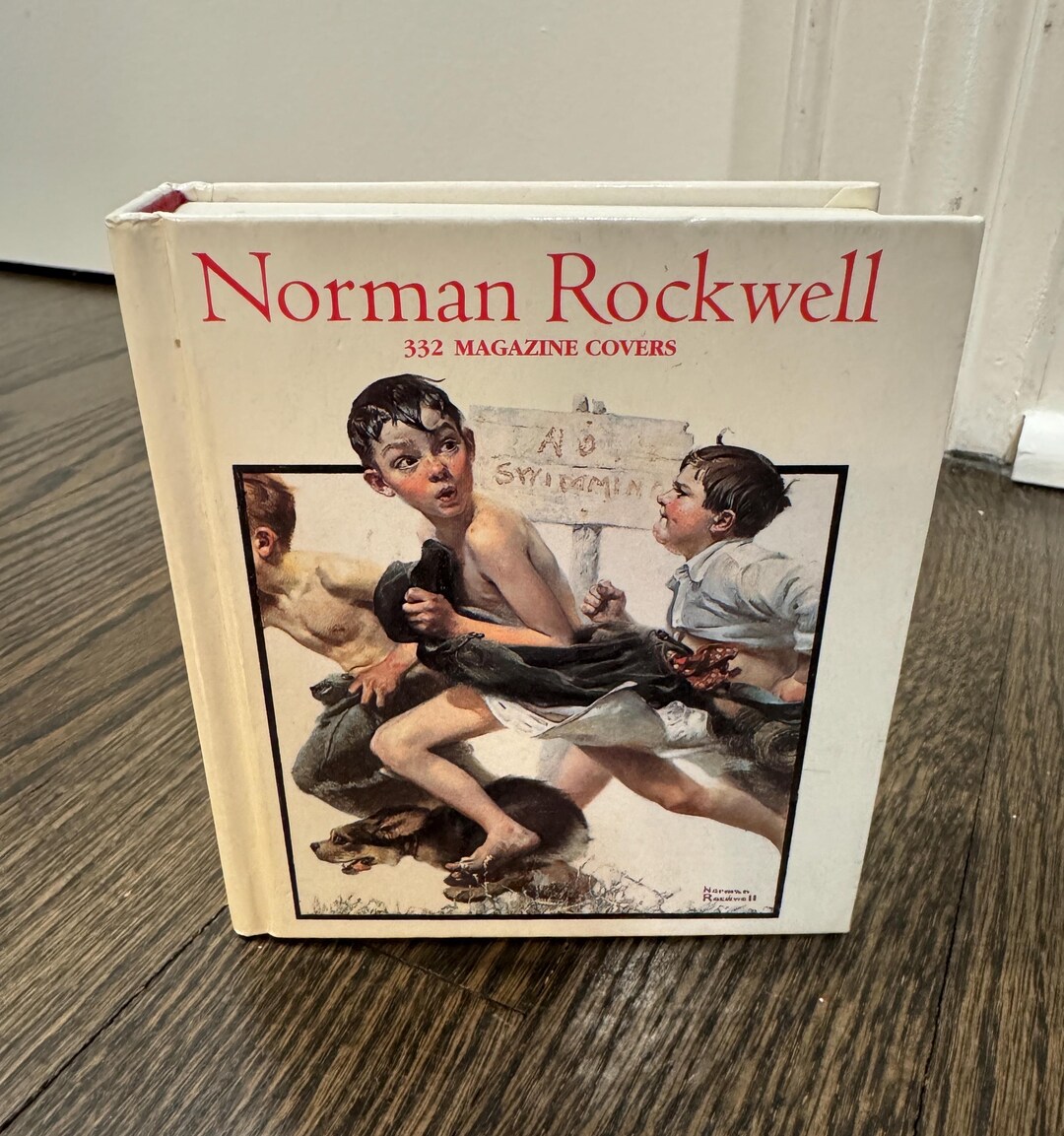 Norman Rockwell 332 Magazine Cover Book - Etsy