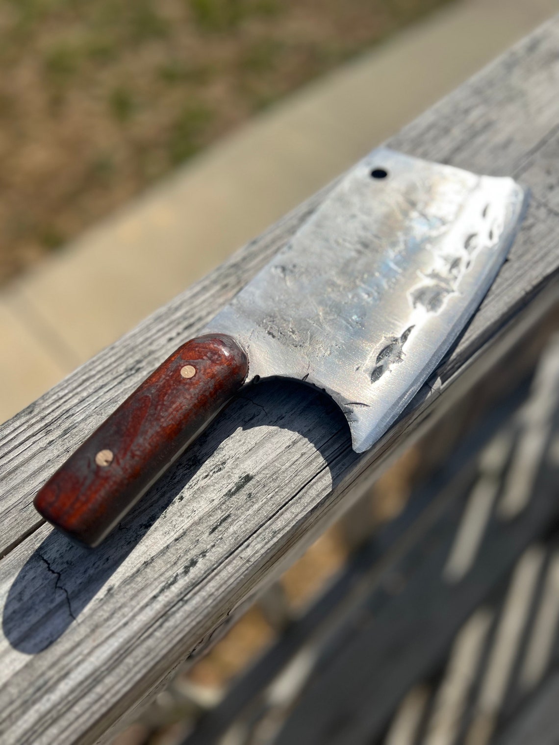 Blacksmith Butcher Cleaver - Etsy