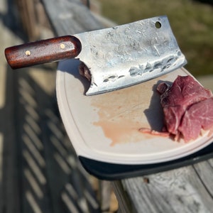 Blacksmith Butcher Cleaver - Etsy