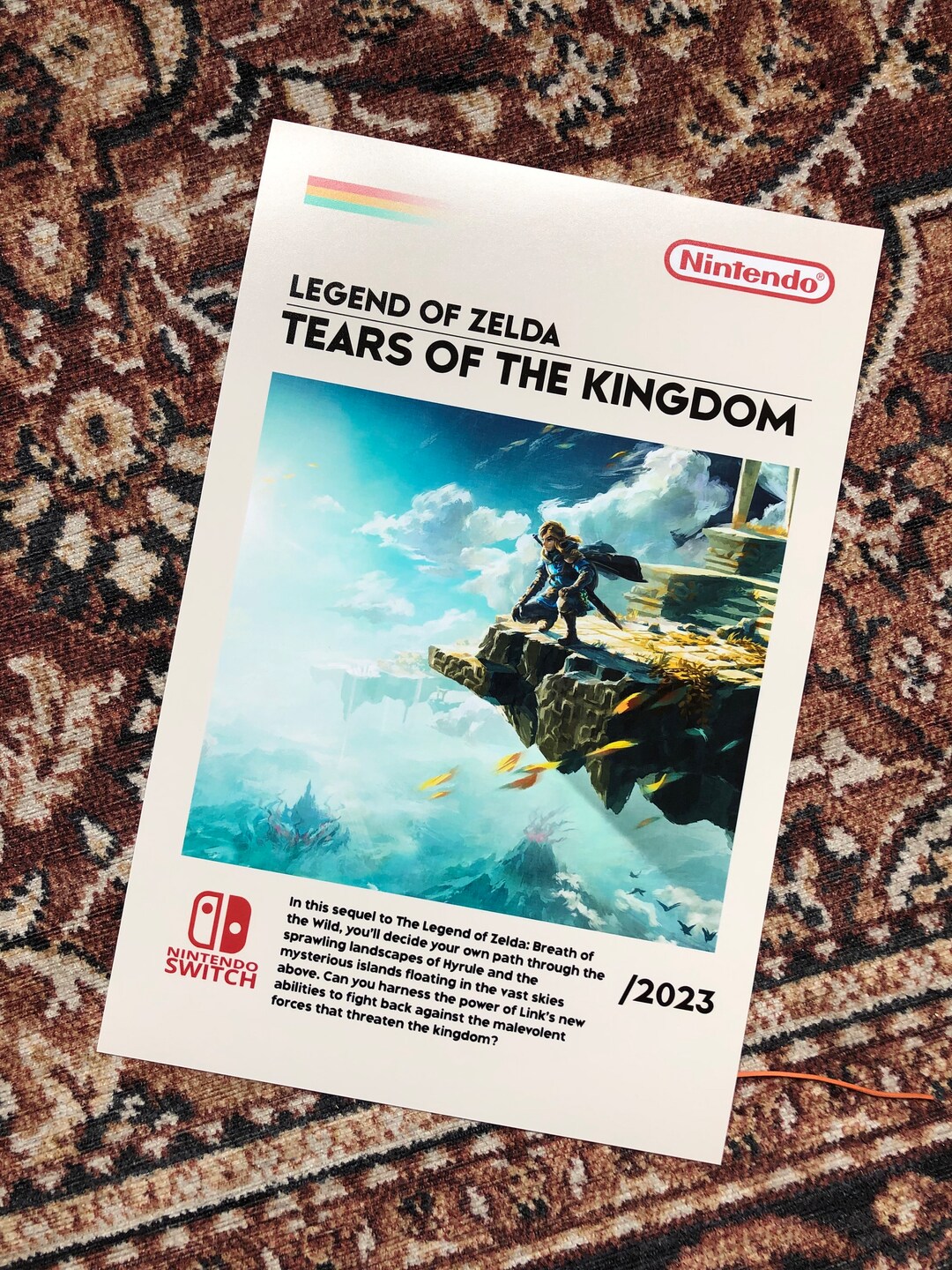 Zelda Poster the Wind Waker - Etsy