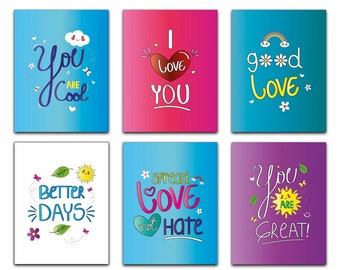 Uplift & Unwind | Positive Good Vibes Inspirational Wall Art Poster ...