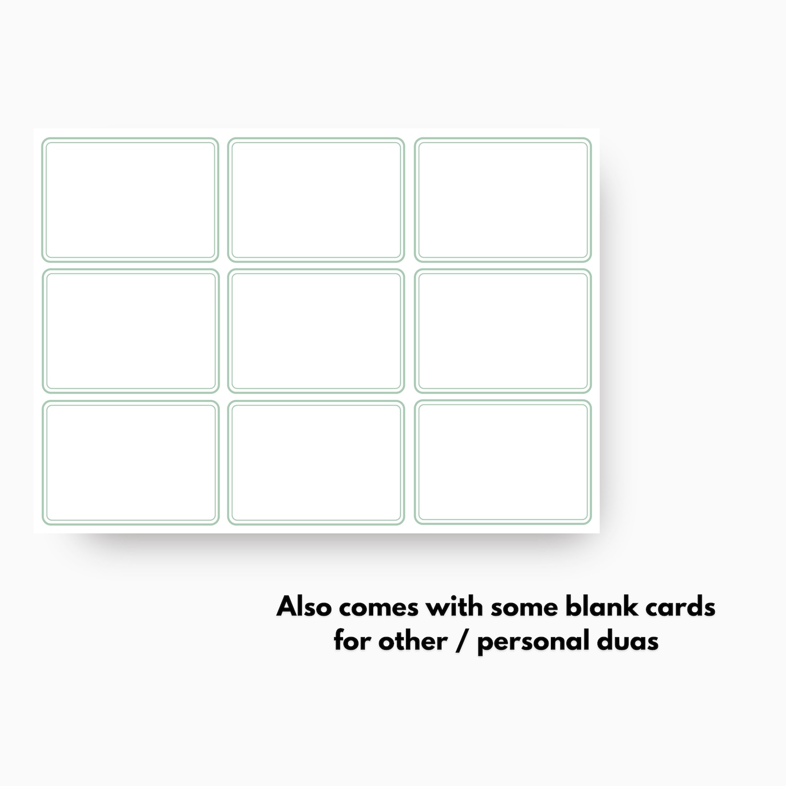 DIGITAL DOWNLOAD Umrah Dua Reminder Cards. Instant Download and Print ...