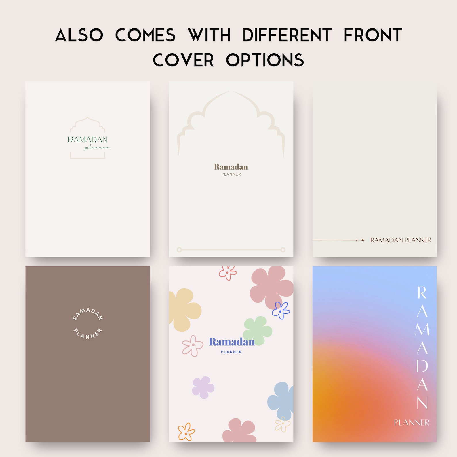 Digital Ramadan Planner (plain) + BONUS Quran Journalling Template ...