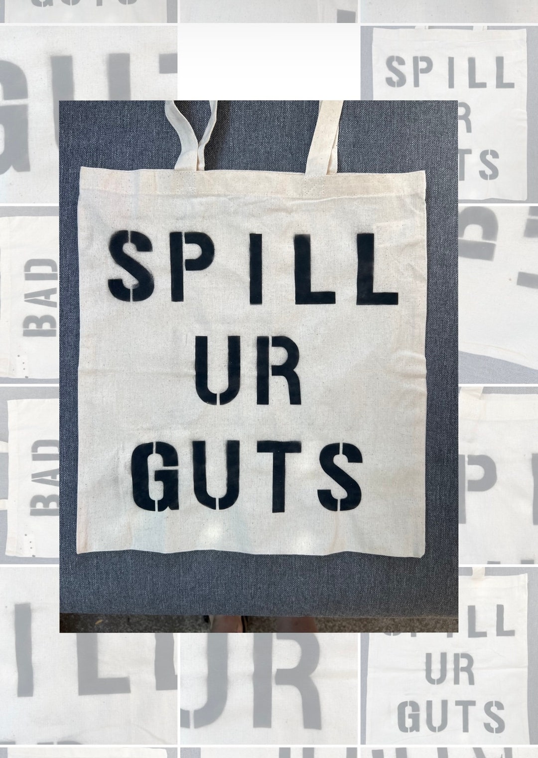Spill Ur Guts Olivia Rodrigo GUTS Album Tour Inspired Tote Bag 2024 - Etsy