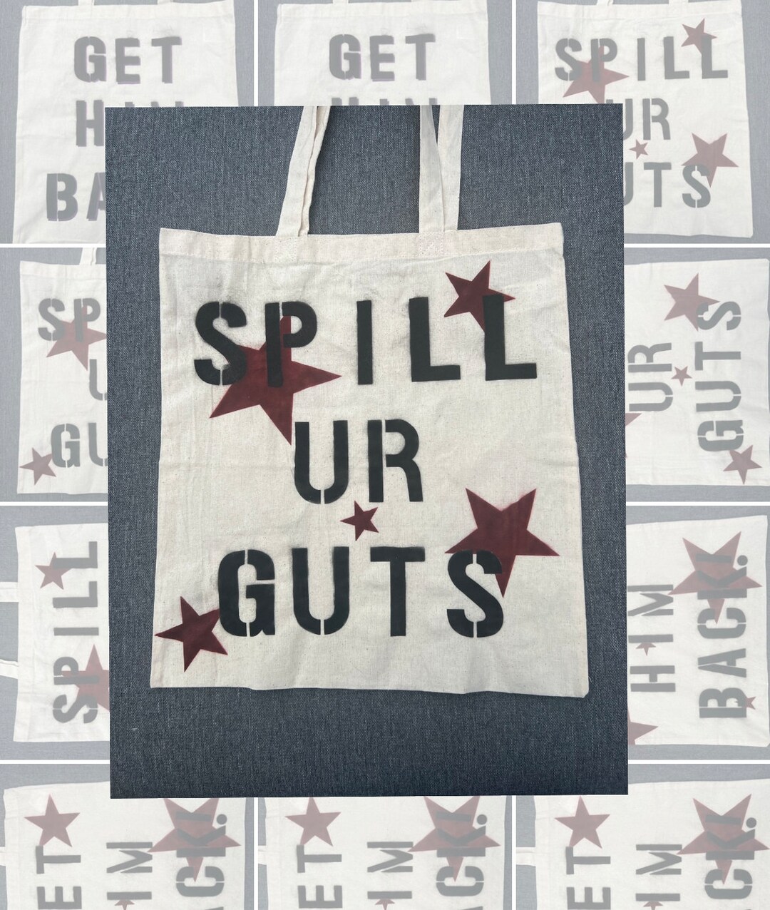 Spill Ur Guts Olivia Rodrigo GUTS Album Tour Inspired Tote Bag 2024 ...