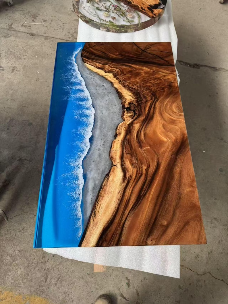 Epoxy Table, Custom Dining Table, Coffee Table, Live Edge Table, Epoxy ...