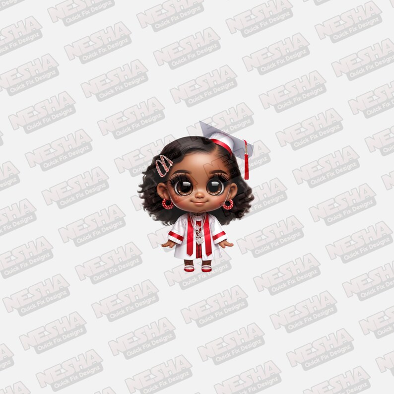 Graduation Chibi, Chibi Clipart, Chibi Bundle, Chibi PNG, Chibi SVG ...