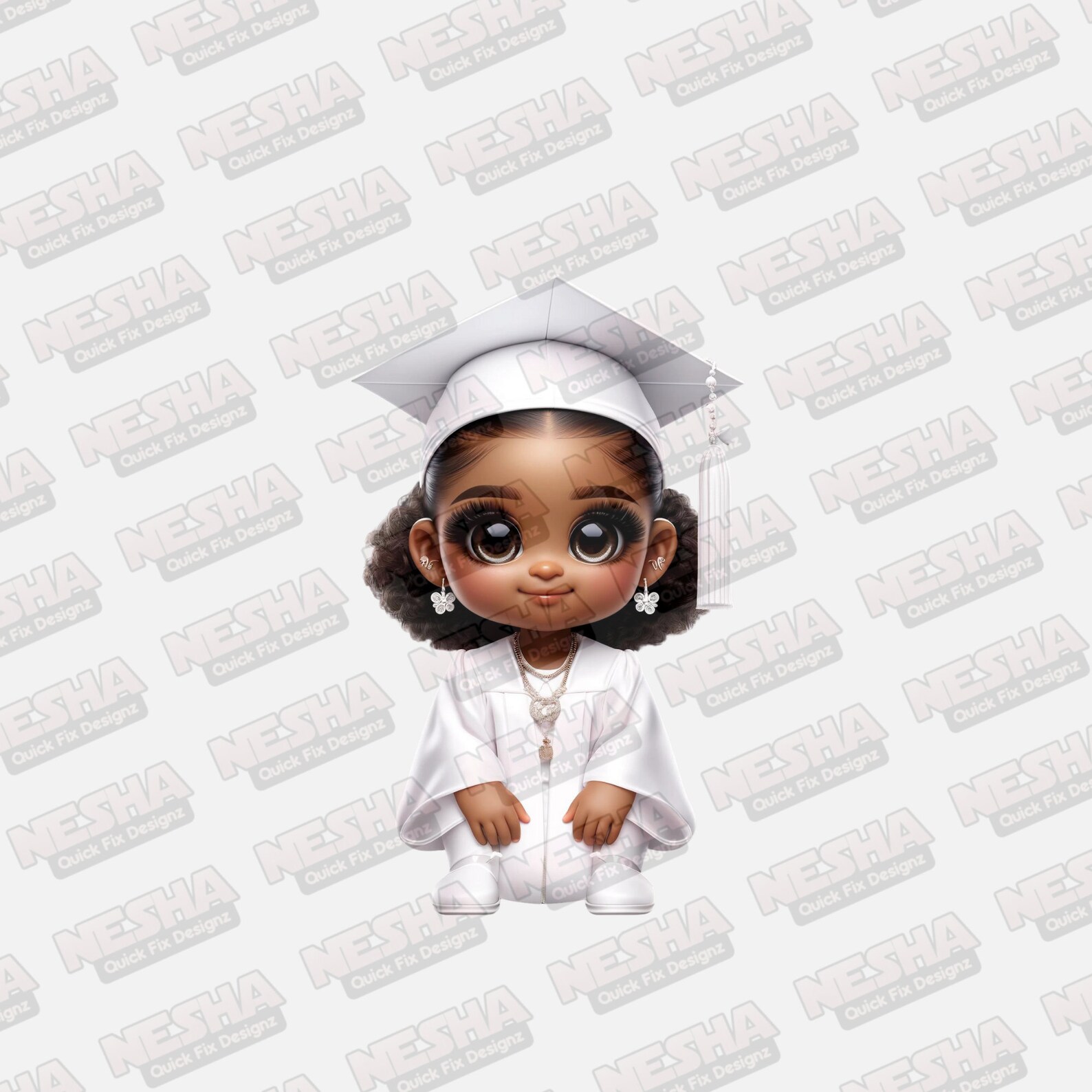 Graduation Chibi, Chibi Clipart, Chibi Bundle, Chibi PNG, Chibi SVG ...