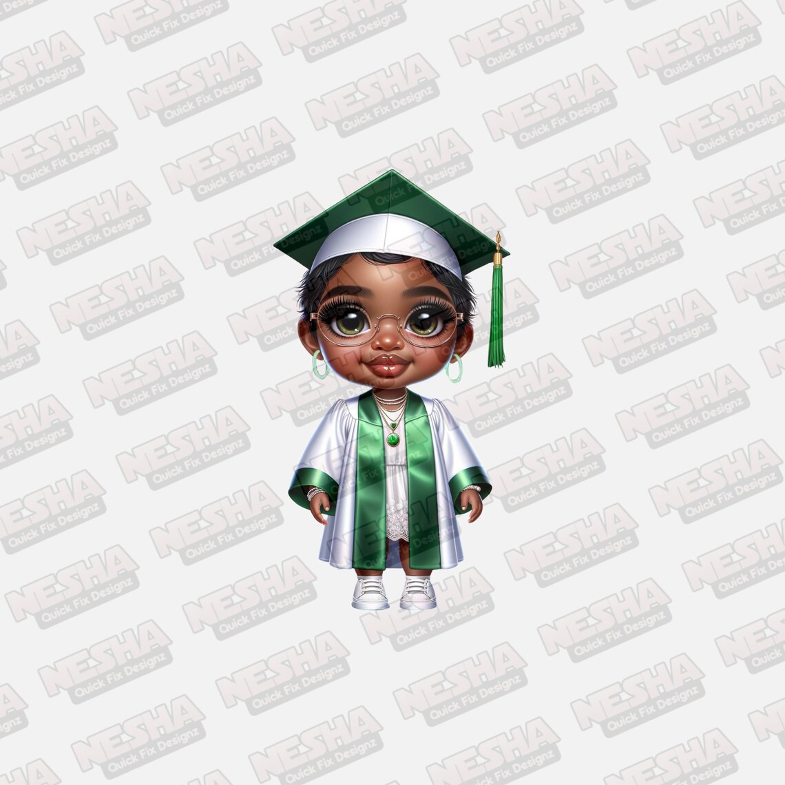 Graduation Chibi, Chibi Clipart, Chibi Bundle, Chibi PNG, Chibi SVG ...