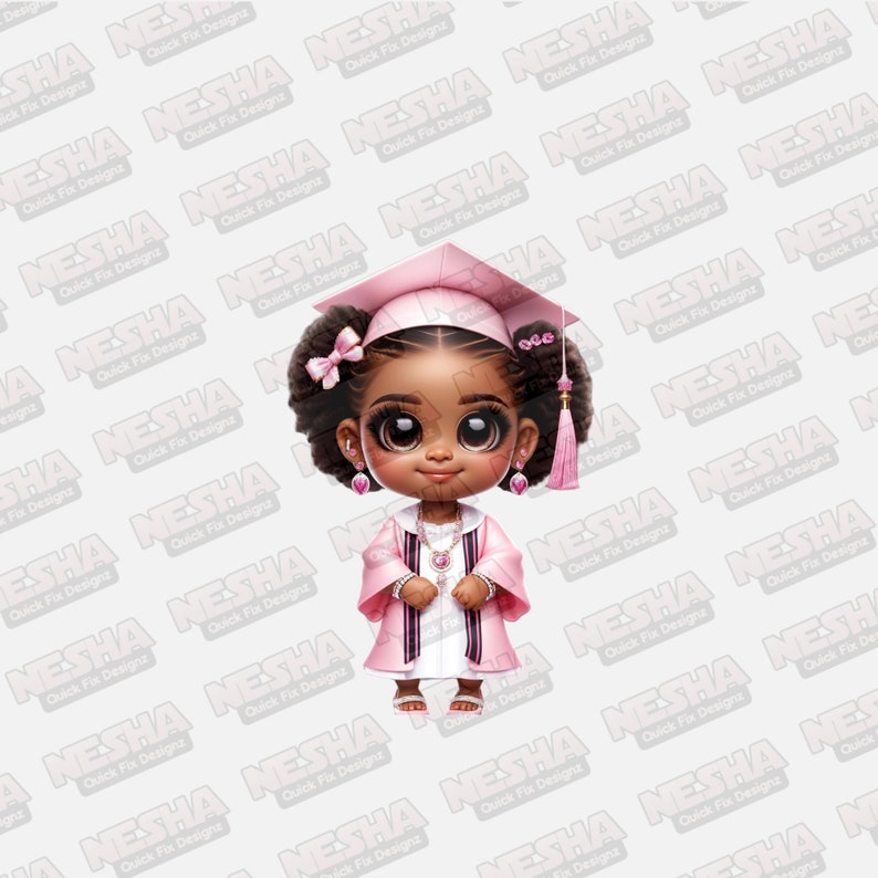 Graduation Chibi, Chibi Clipart, Chibi Bundle, Chibi PNG, Chibi SVG ...