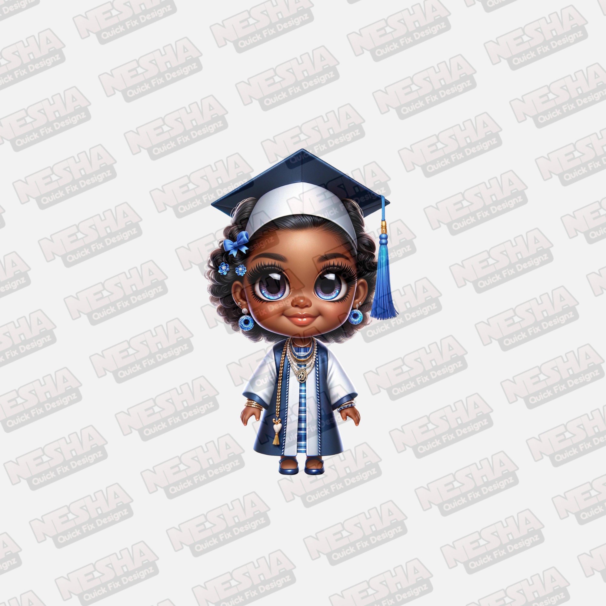 Graduation Chibi, Chibi Clipart, Chibi Bundle, Chibi PNG, Chibi SVG ...