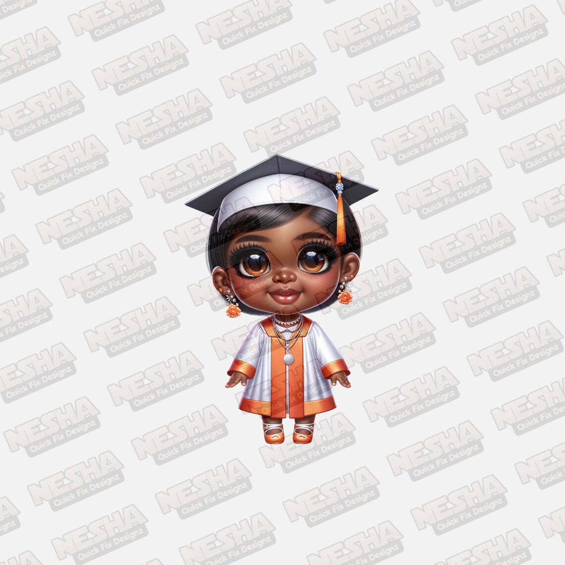 Graduation Chibi, Chibi Clipart, Chibi Bundle, Chibi PNG, Chibi SVG ...