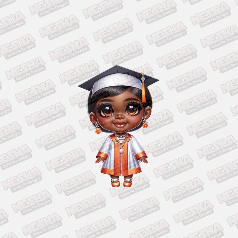 Graduation Chibi, Chibi Clipart, Chibi Bundle, Chibi PNG, Chibi SVG ...