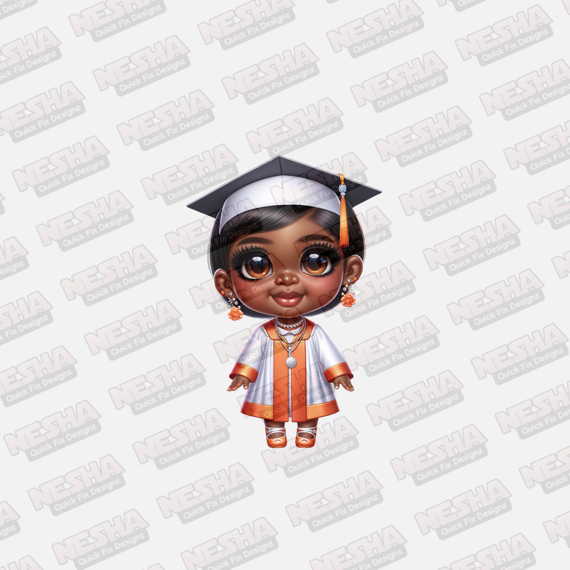 Graduation Chibi, Chibi Clipart, Chibi Bundle, Chibi PNG, Chibi SVG ...