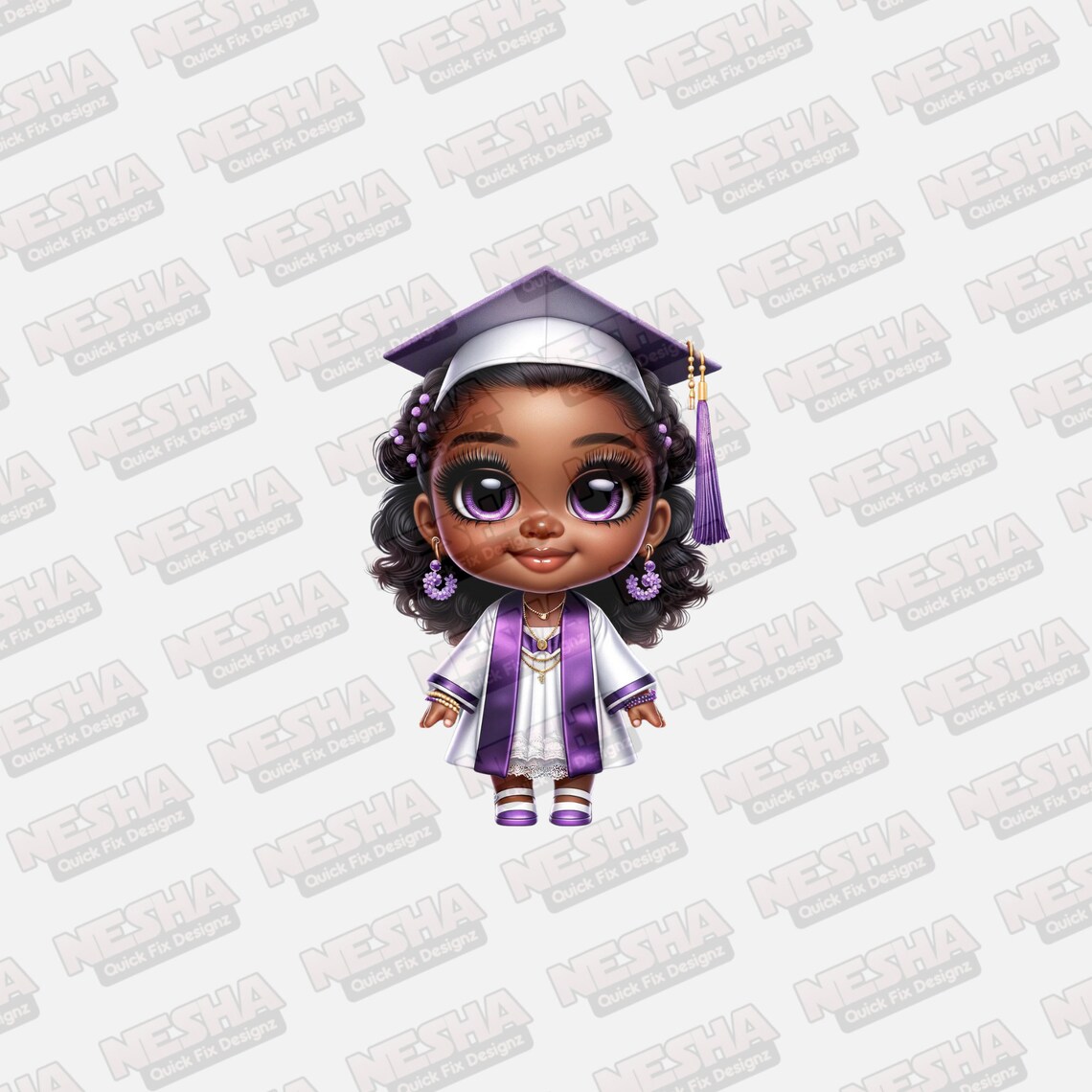 Graduation Chibi, Chibi Clipart, Chibi Bundle, Chibi PNG, Chibi SVG ...